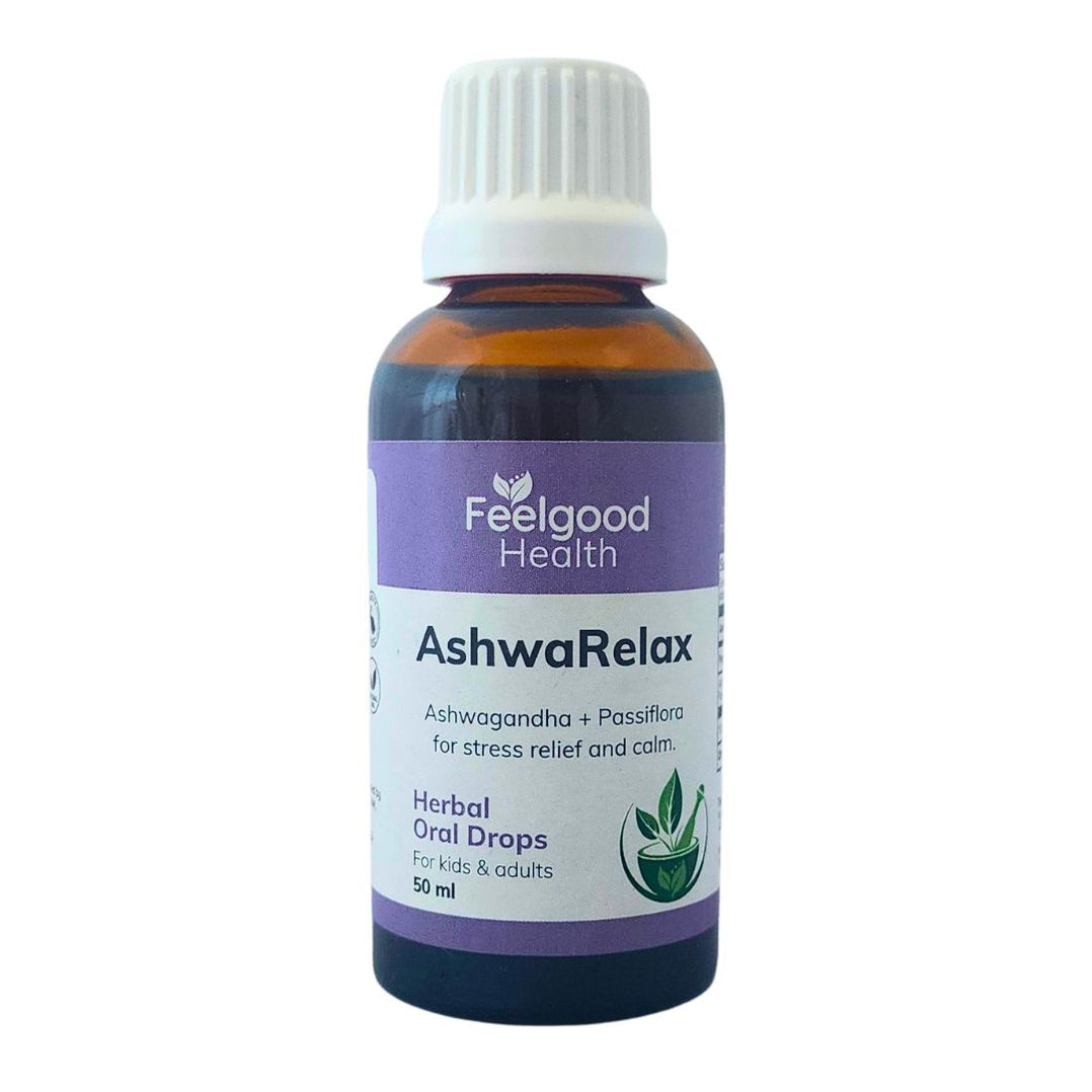 Feelgood Health AshwaRelax (50ml) - Mood Balance | Wholesale Supplier ...